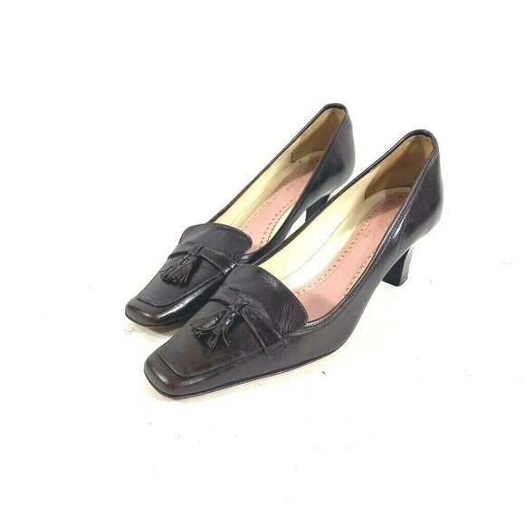 Brooks Brothers | Shoes | Brooks Brothers Womens Heels Shoes Brown ...